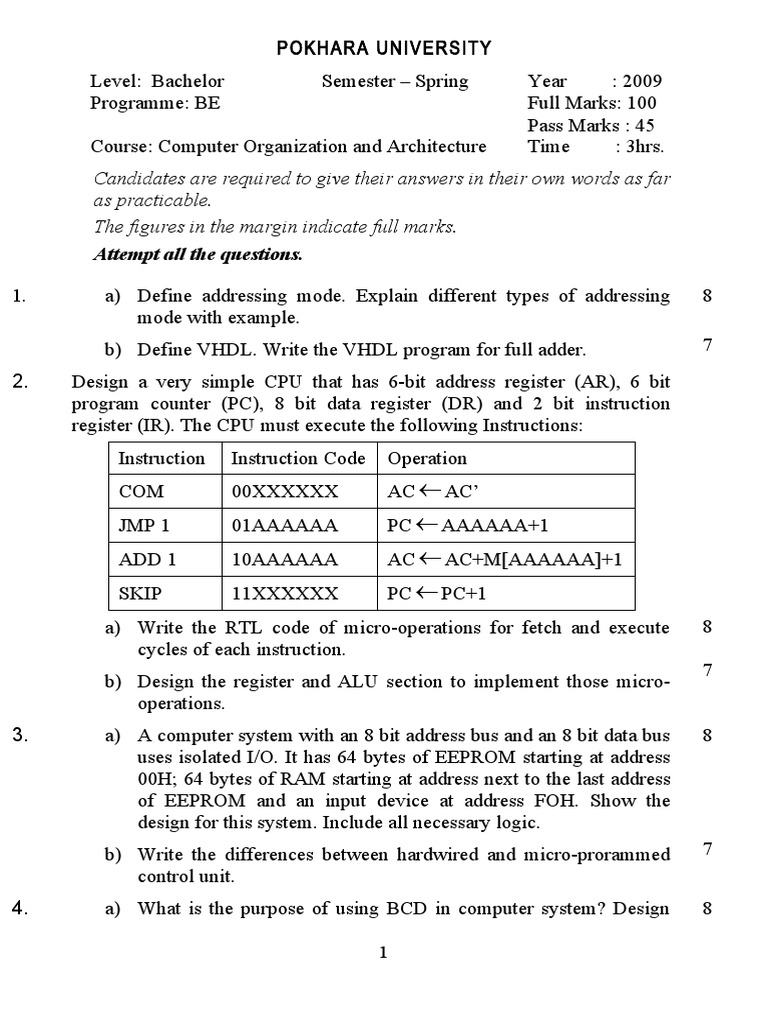 Computer Organization And Architecture Pdf Input Output Central Processing Unit