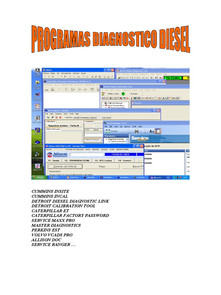 Programas de Diagnostico Diesel | PDF