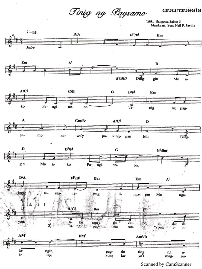 Tinig NG Pagsamo | PDF