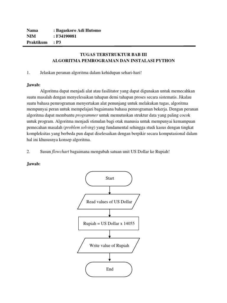 Algoritma dan Python: Panduan Praktis | PDF