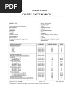 07 Calde Cast MW 150 | PDF | Density | Temperature