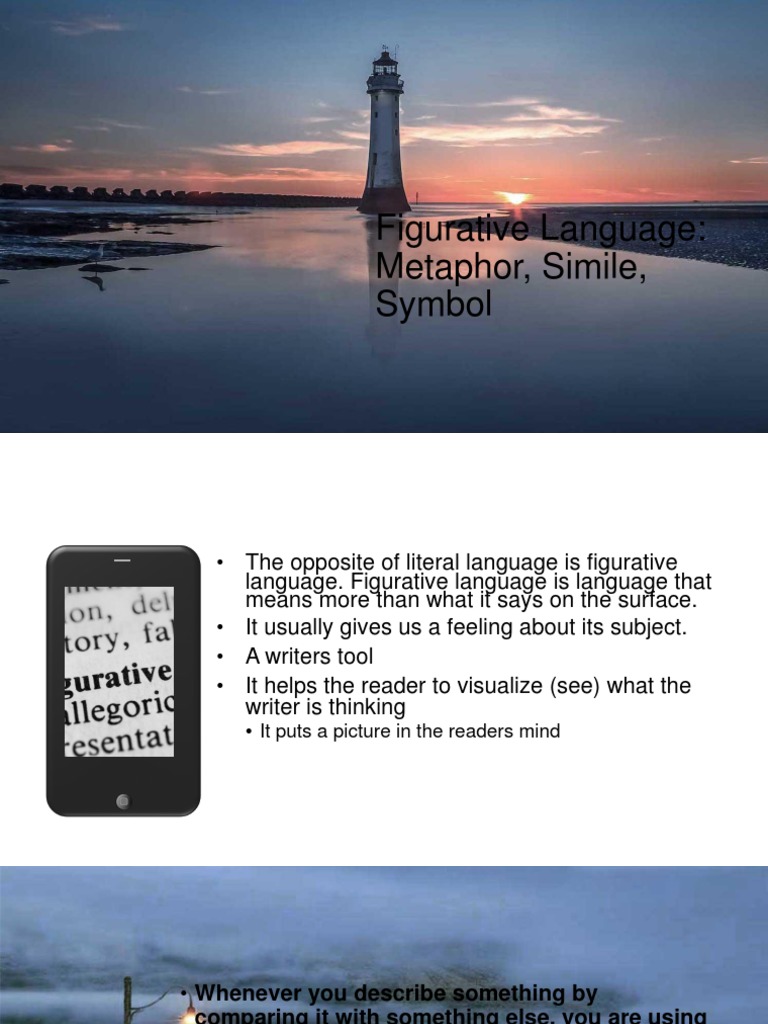 Figurative Language - Symbolism | PDF | Metaphor | Cognition