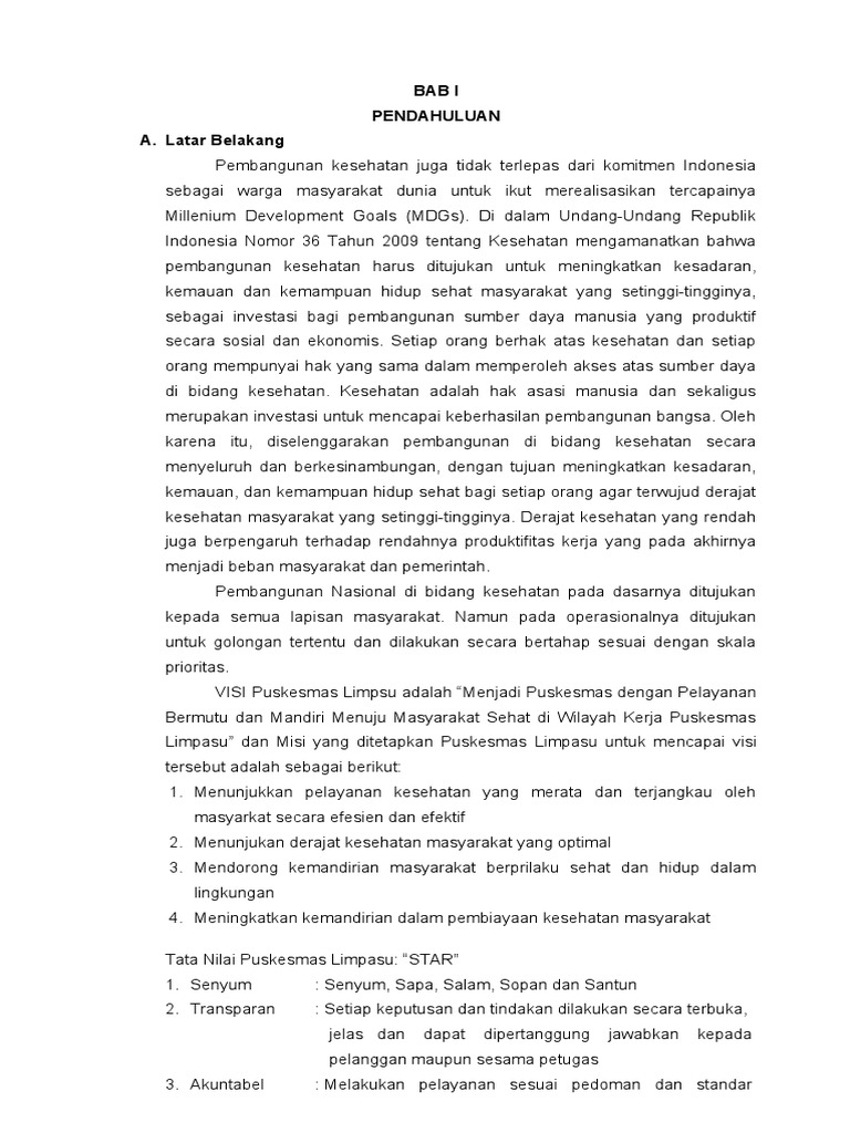 Profil Limpasu | PDF