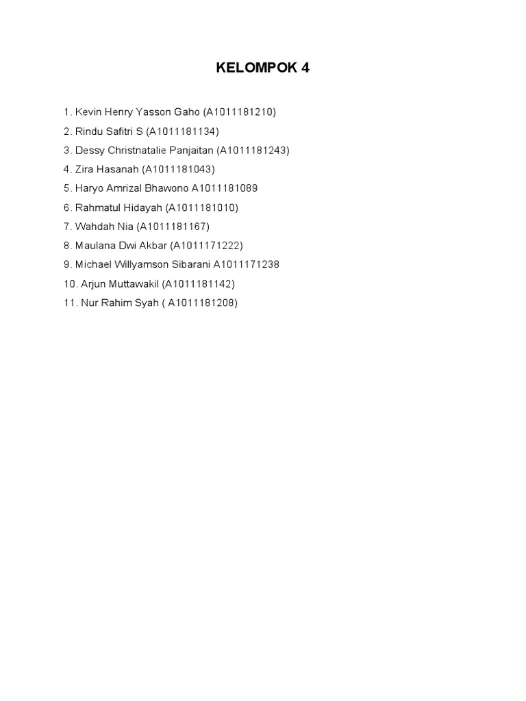 Kelompok 4 - Tugas Replik TUN - Kelas C | PDF