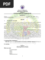 Scince3-Q1W1-properties of Matter | PDF | Weight | Mass