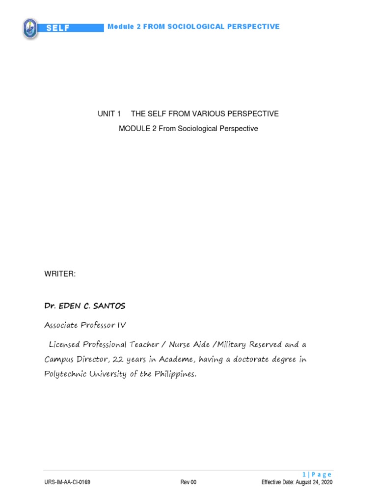 Uts Module 2 | PDF | Psychoanalysis | Id