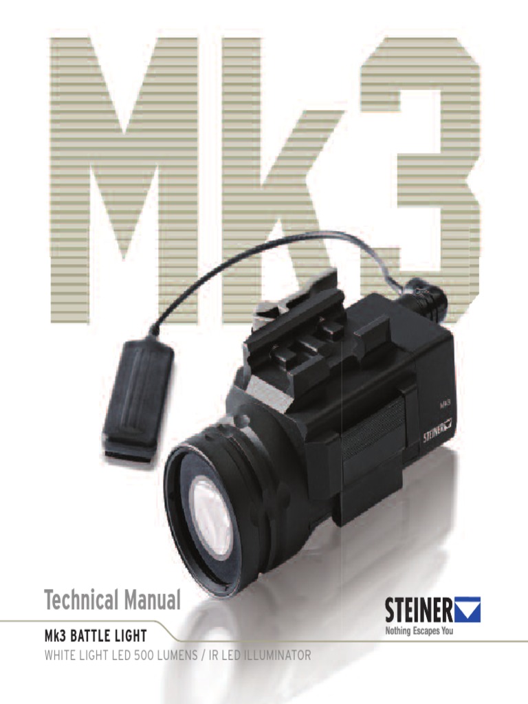 MK3 Manual | PDF | Switch | Infrared