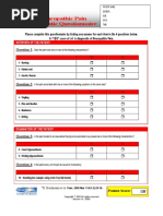 Pain Catastrophizing Scale PDF | PDF