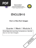 ENGLISH 6 Q1 W2 Mod2 Interpreting Visual Media | PDF | Symbols | Color