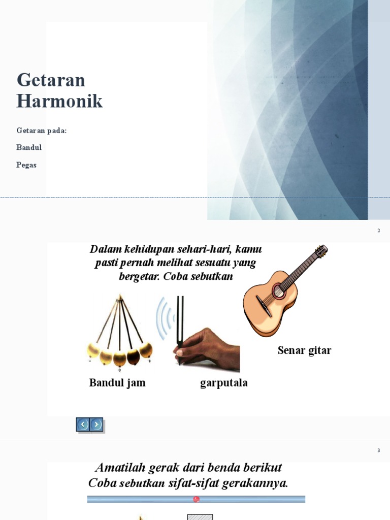 Getaran Harmonik | PDF