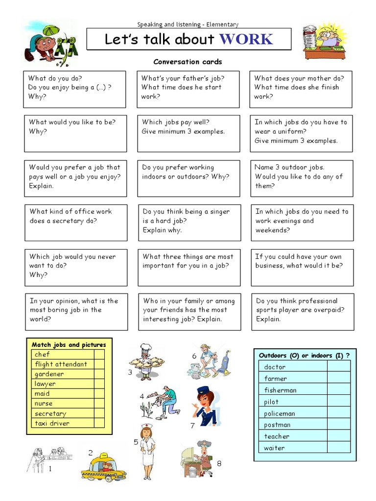 Lets Talk About Work | PDF