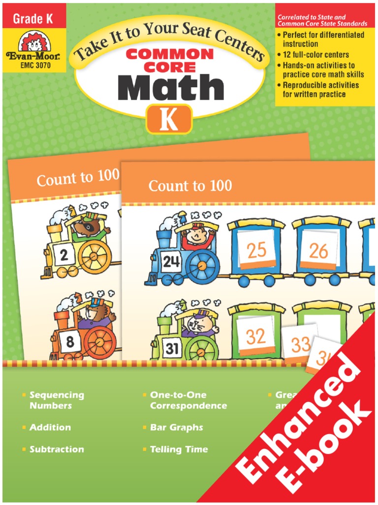 Take It To Your Seat Math Centers, Grade K | PDF | Career & Growth ...