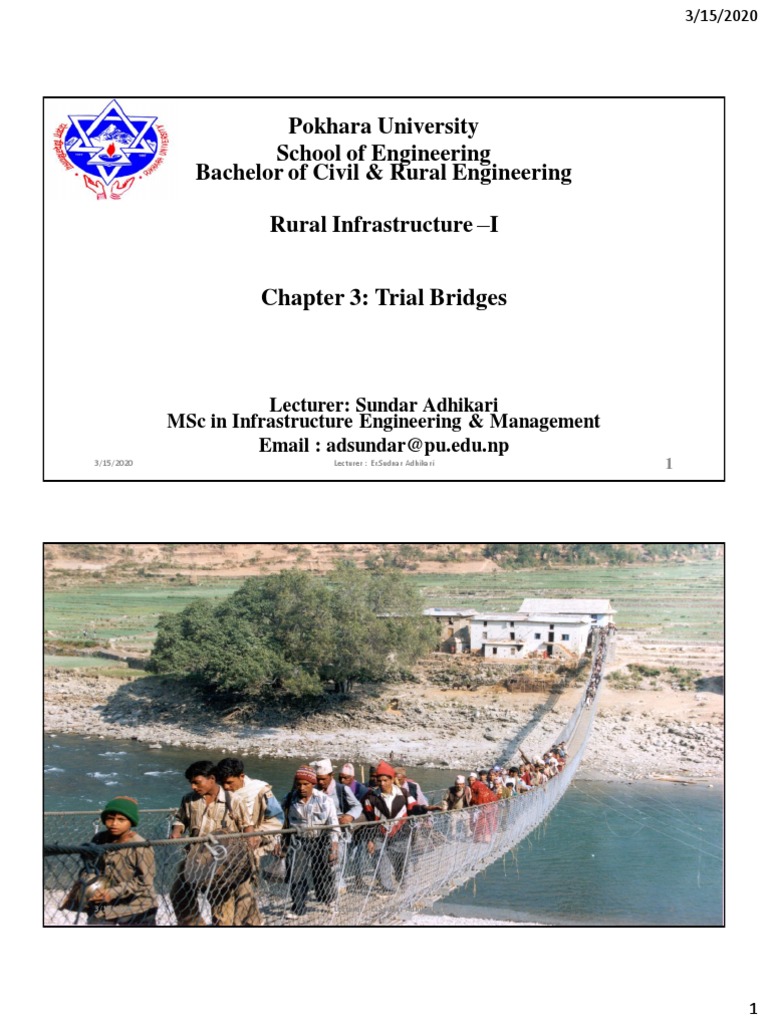 Trial Bridge PDF | PDF | River | Bridge