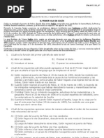 Prueba Aptus 5° Unidad 2 LENGUAJE | PDF | Revolución industrial