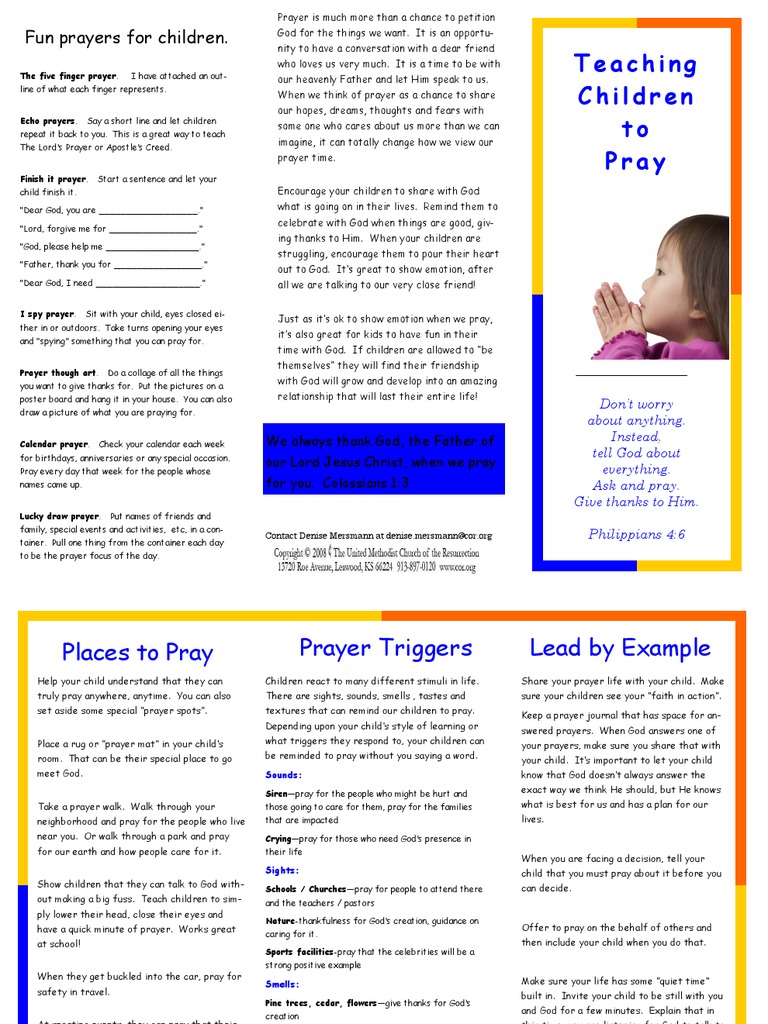 Teaching Prayer | Download Free PDF | God The Father | Prayer