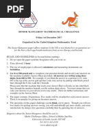 Mathsaurus 2025 Challenge Questions | PDF | Mathematics