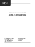 AACEI RP 27R-03 - Schedule Classification PDF | PDF | Feasibility Study ...