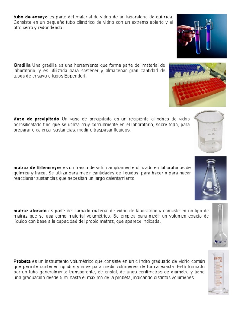 Instrumentos de Un Laboratorio | PDF | Lentes | Laboratorios