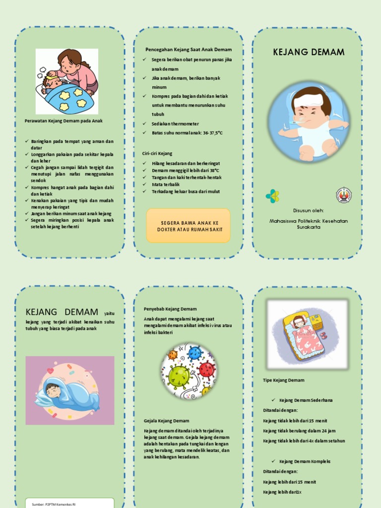 Leaflet Kejang Demam | PDF