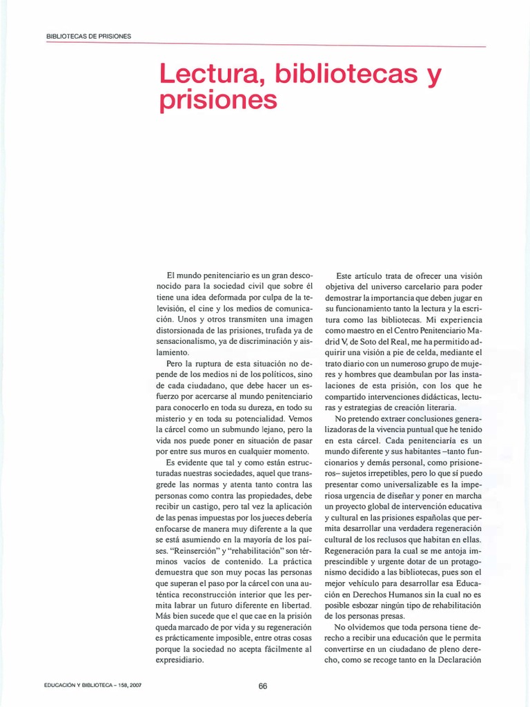 Carcel y Escritura | PDF | Prisión | Science