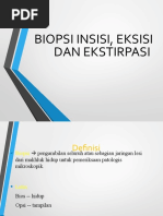 Insisi Eksisi Ekstirpasi Enukleasi | PDF