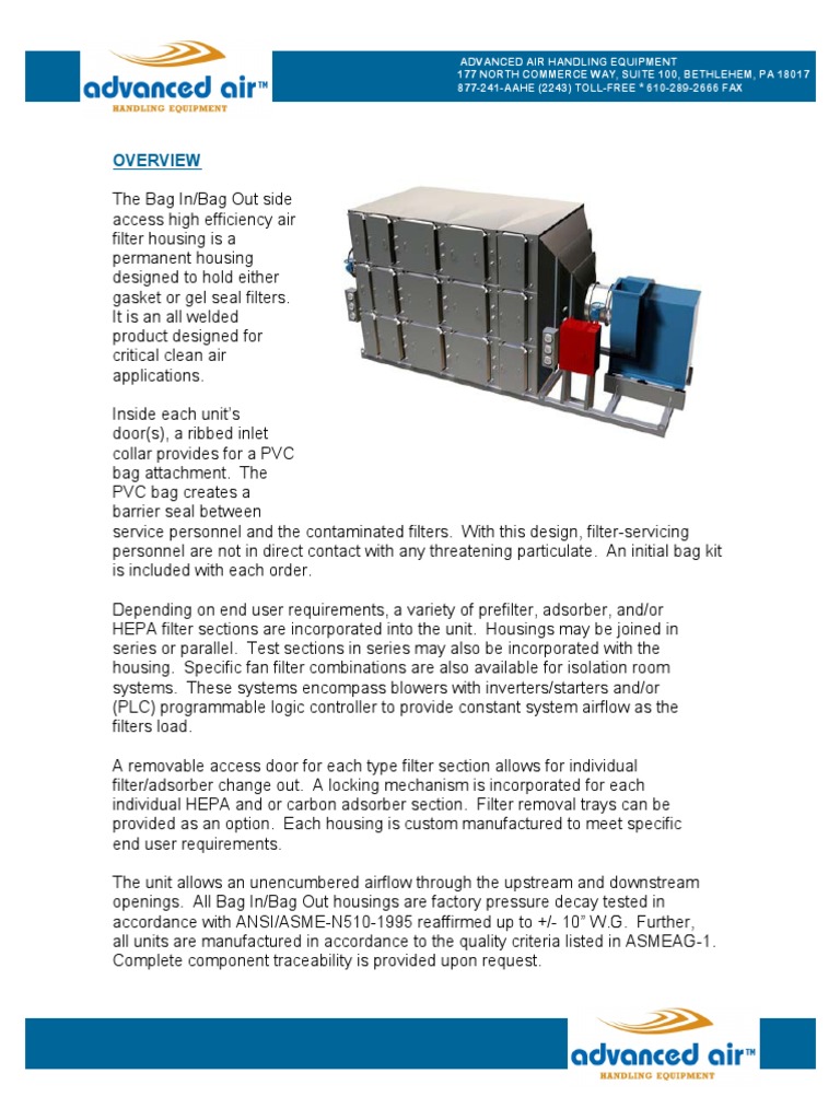 AAHE Bibo Brochure | PDF | Door | Duct (Flow)
