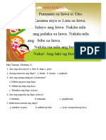 Grade 1 - Babala Worksheets | PDF