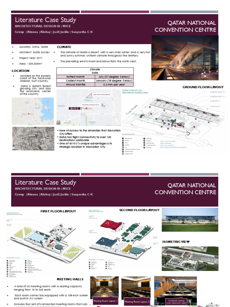 Qatar National Convention Centre Case Study | PDF | Leadership In ...