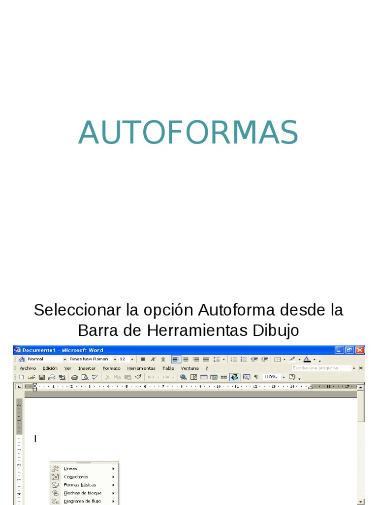 AUTOFORMAS | PDF