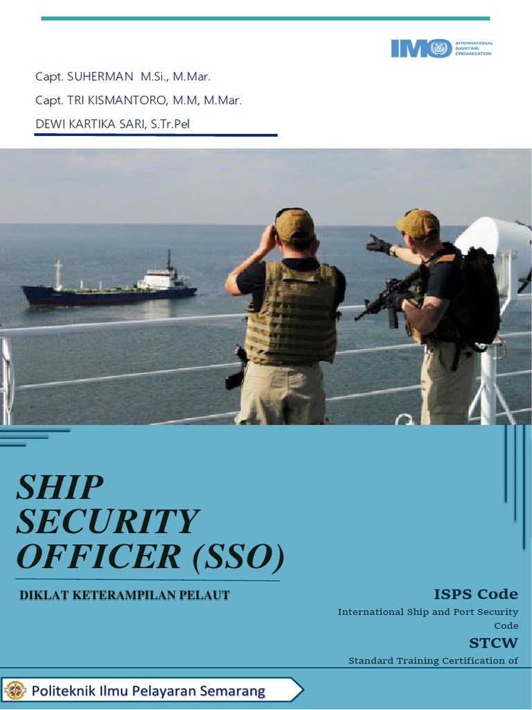 Ship Security Officer Sso Isps Code | PDF