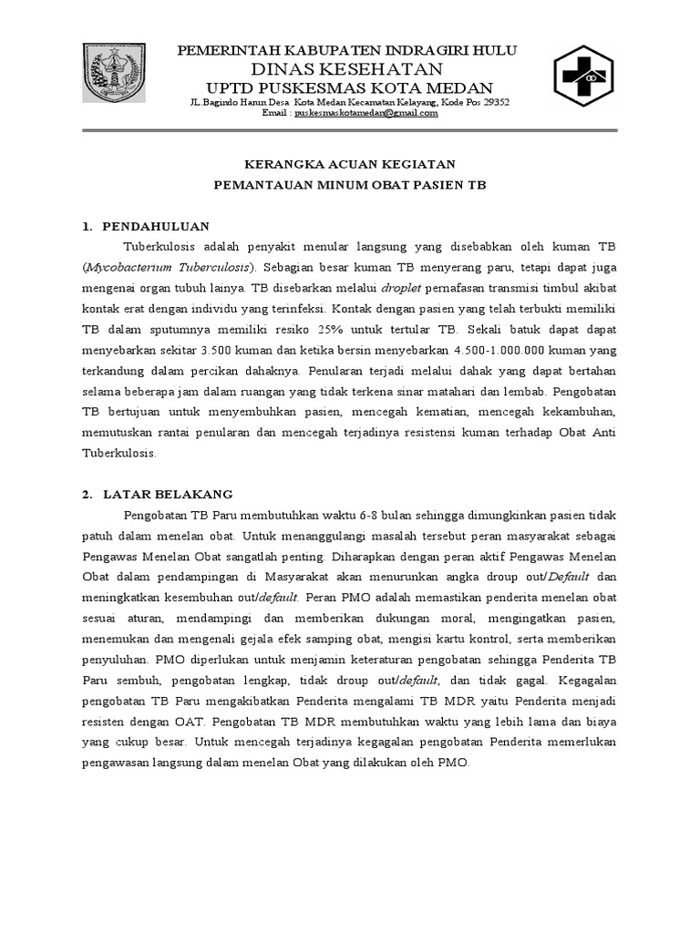 Kak Pmo TB Kota Medan | PDF