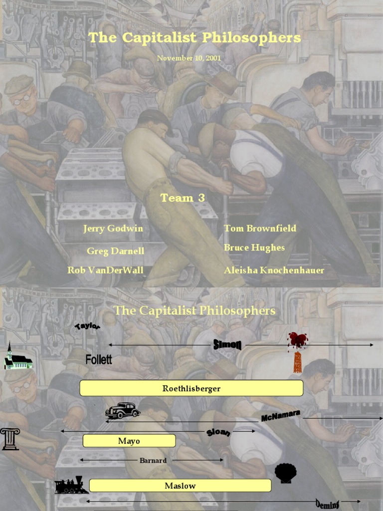 The Capitalist Philosophers Unveiled | PDF | Motivation | Motivational