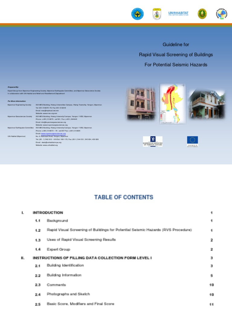 RVS Guidelines | PDF | Earthquakes | Landslide