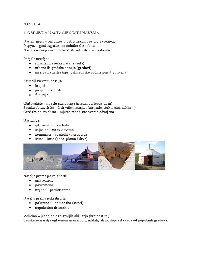 Naselja | PDF