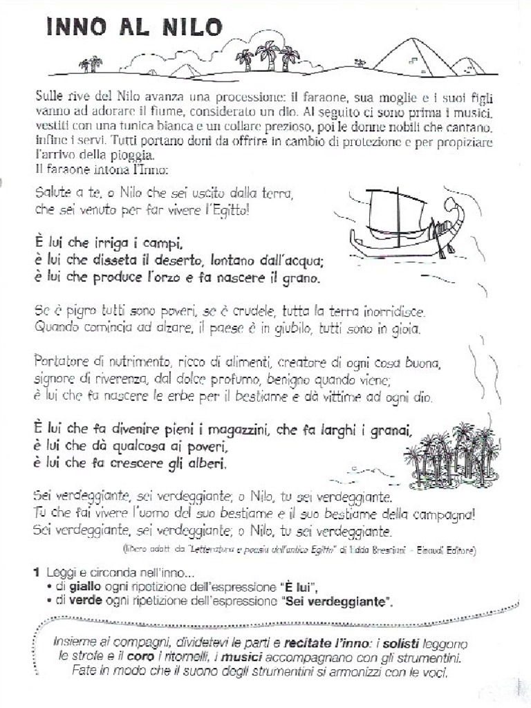 Inno Al Nilo | PDF
