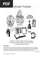 D&D 5E Trinket List and Tables | PDF