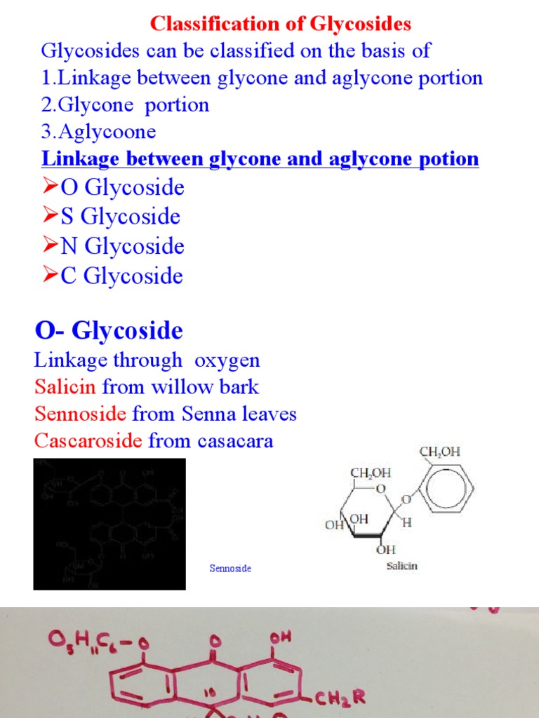 0 Classification of Glycoside | PDF | Technology & Engineering