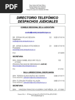 Despachos Judiciales Montería-Córdoba | PDF