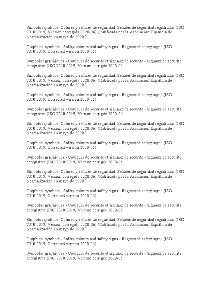 Iso 7010 | PDF | Business