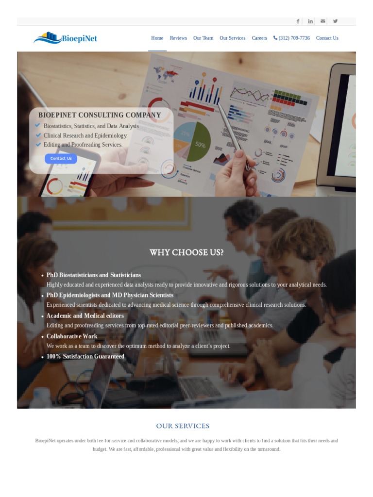 Statistical Consulting Services | PDF