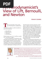 How Do Wings Work?: Holger Babinsky | PDF | Lift (Force) | Airfoil