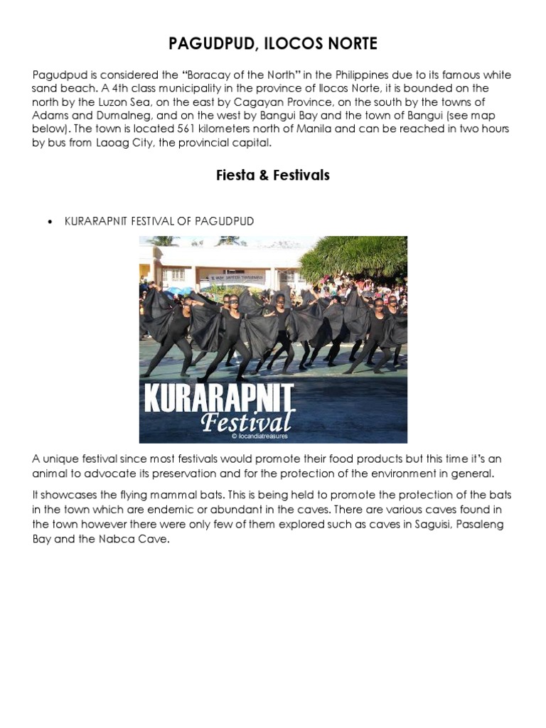 Pagudpud Rituals and Festivals | PDF | Wedding | Bride