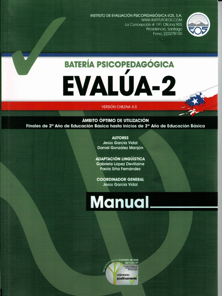 Manual Evalua 2 4 0 Pdf