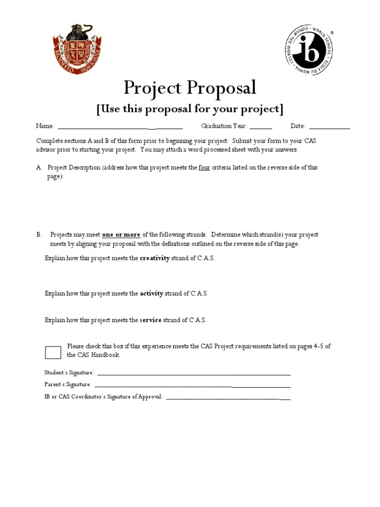 CAS Project Proposal | Download Free PDF | Cognition | Human Nature