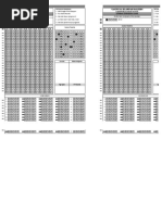 40 Question OMR Sheet Sample | PDF