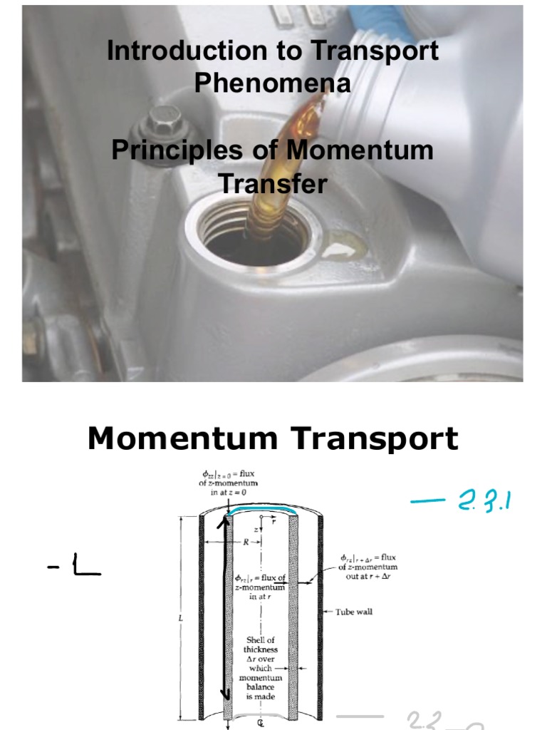 Introduction To Transport Phenomena Principles of Momentum Transfer | PDF