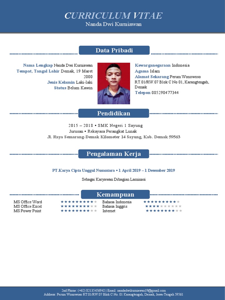 CV Nanda | PDF