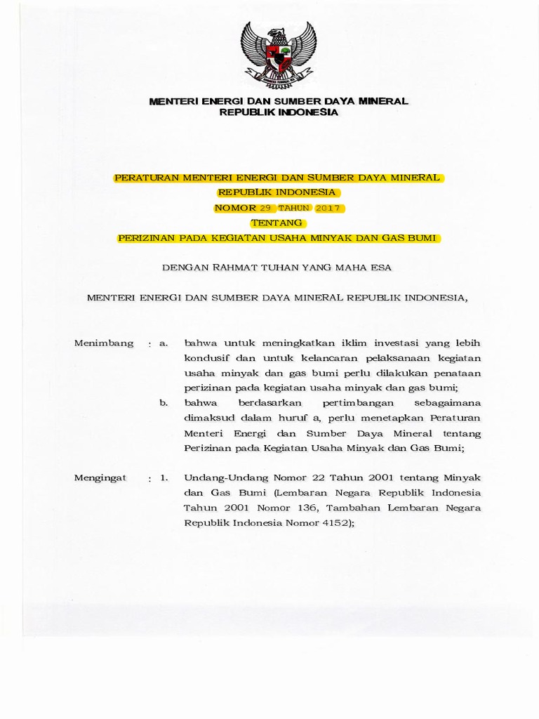 Permen ESDM N0.29 THN 2017 - Lampiran VI. | PDF