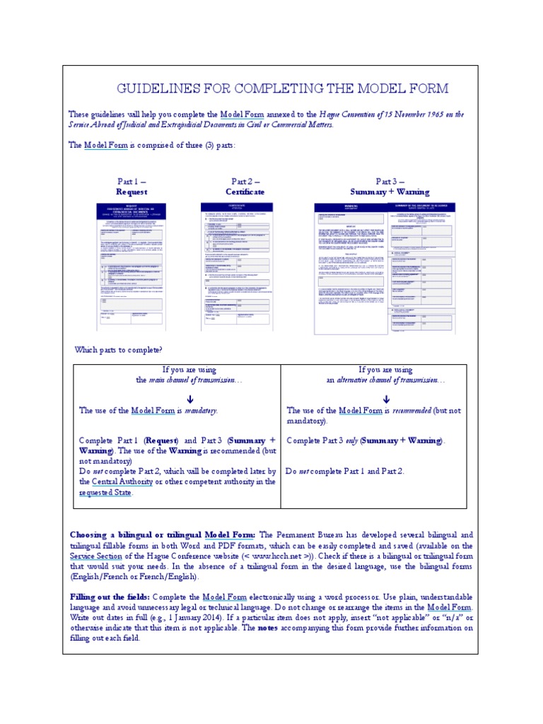 Guidelines Model Form | PDF | Judgment (Law) | Document