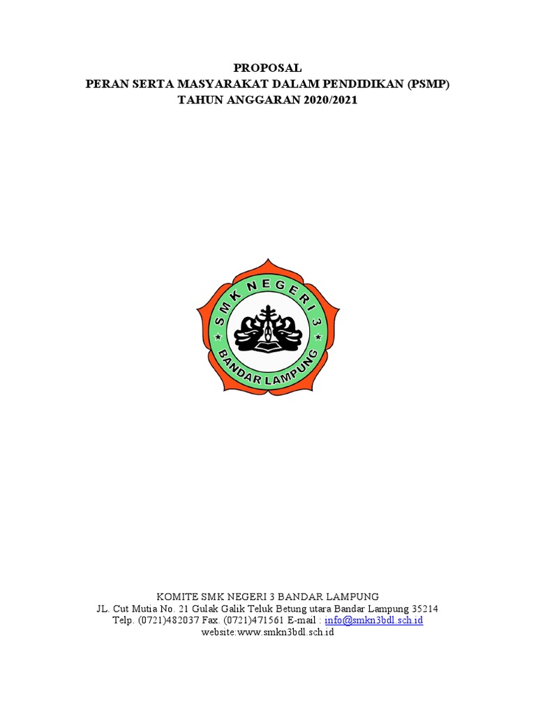 Proposal Komite | PDF | Karier & Perkembangan | Bisnis